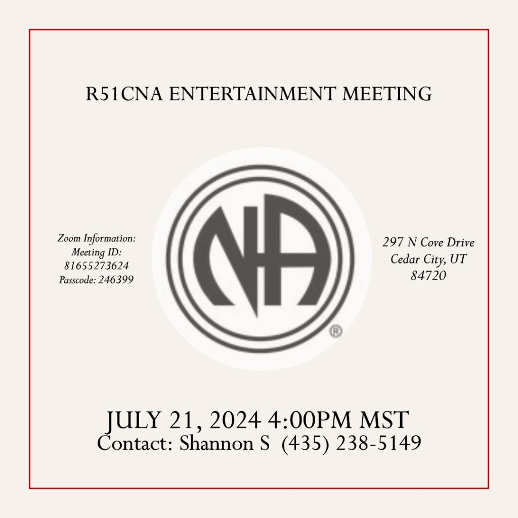 Events for July 2024 – Region 51 of Narcotics Anonymous